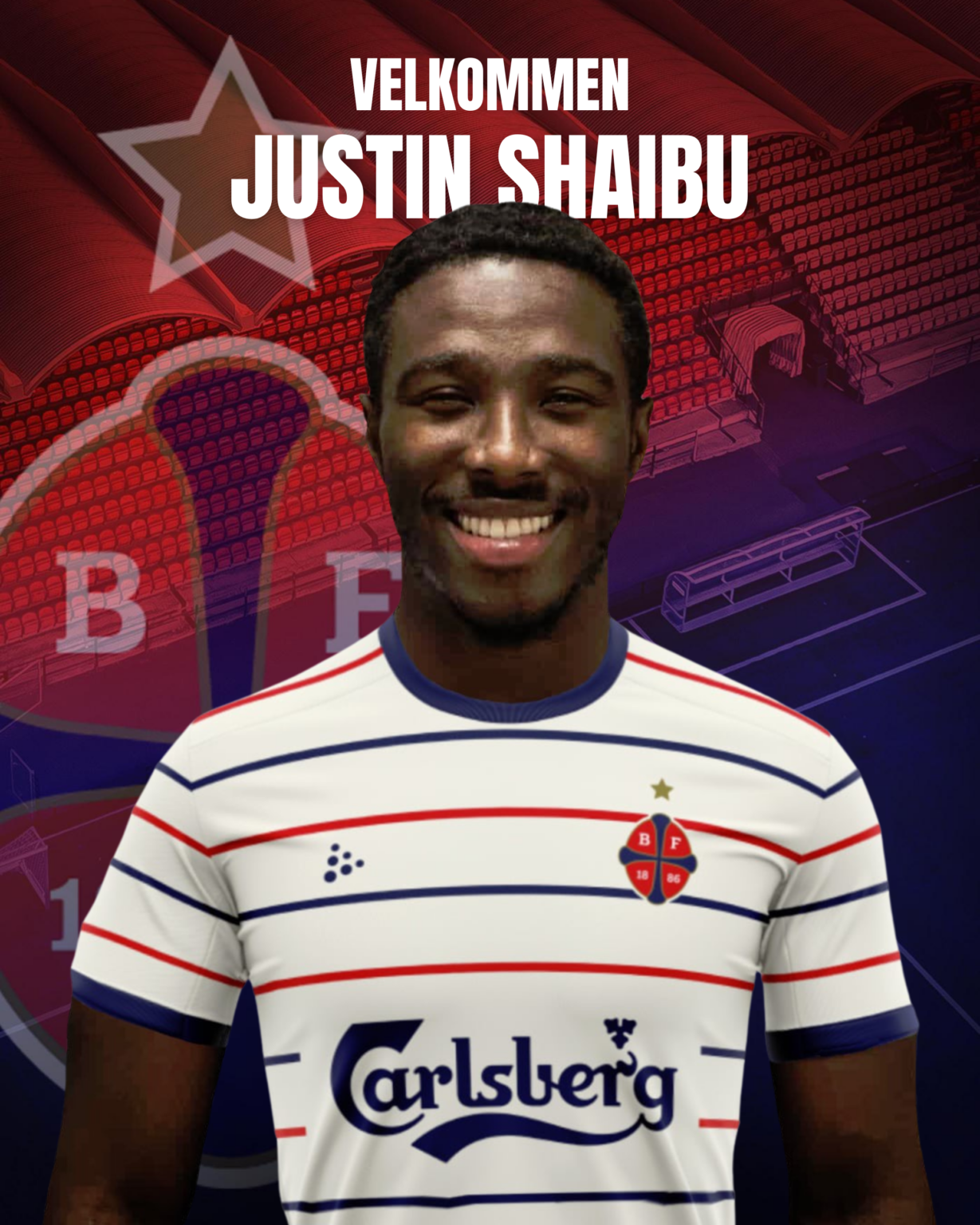 Ny offensiv styrke til FREM: Velkommen Justin Shaibu - BK FREM