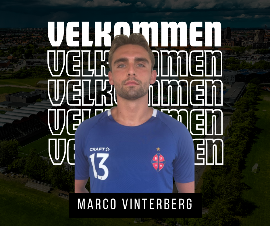 Marco Vinterberg er ny spiller i Boldklubben FREM - BK FREM