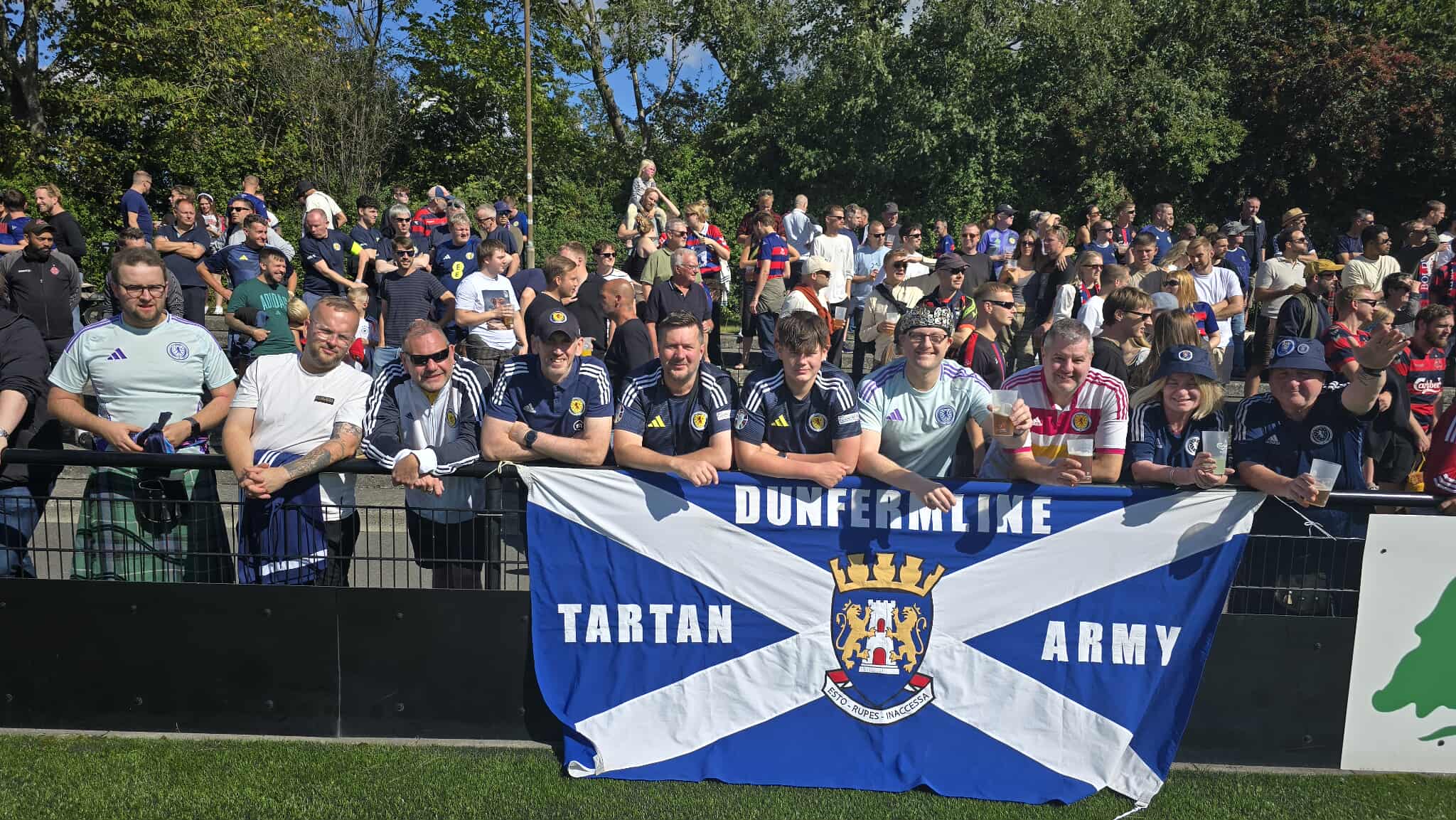 Skotskternet besøg på Valby Stadion - BK FREM